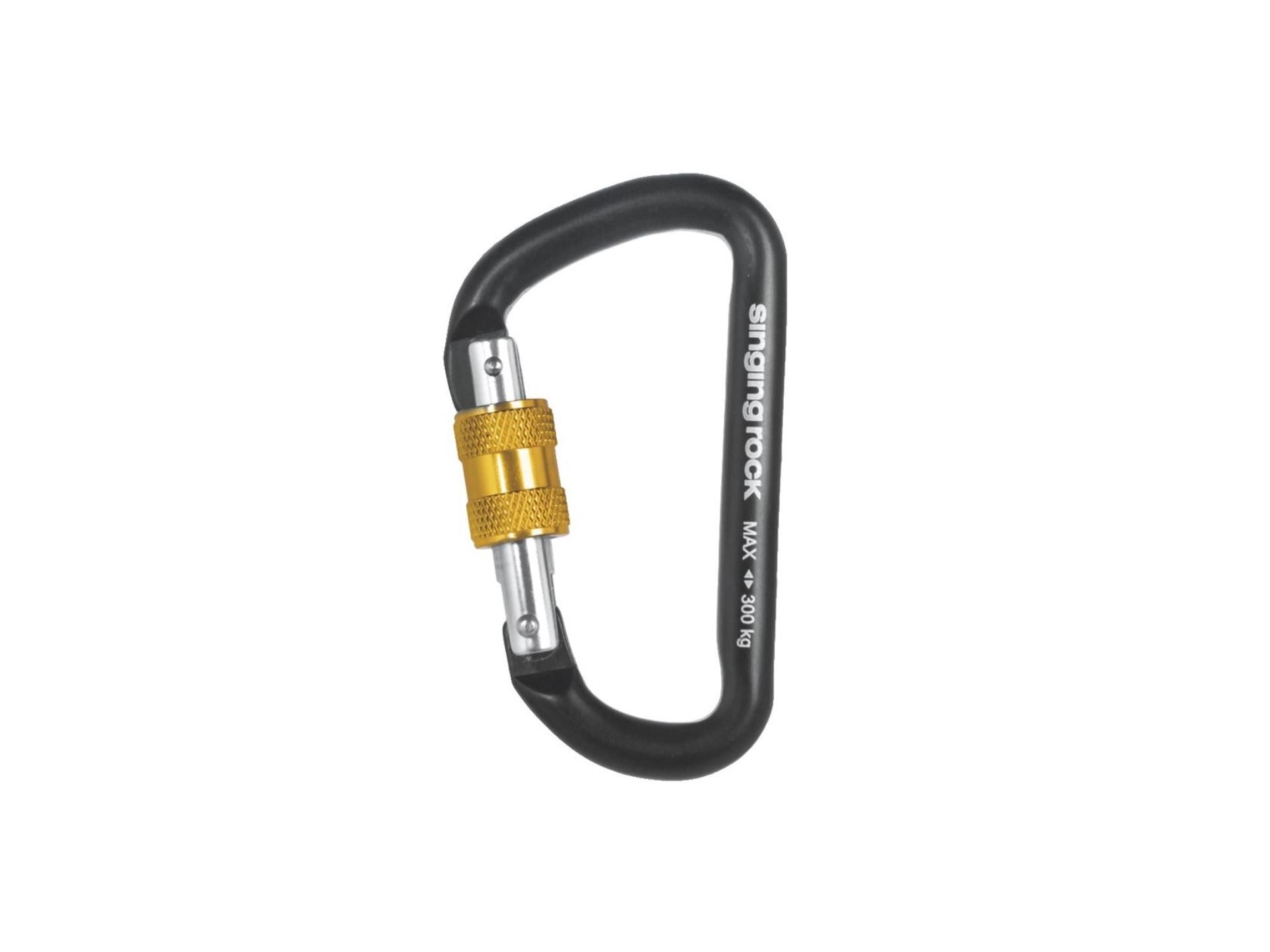 Singing Rock Mini D Screw Carabiner